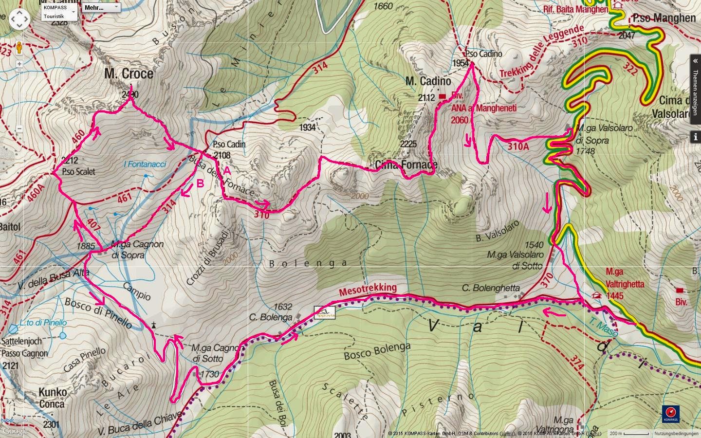 Montagna a tutta birra: Anello del Monte Croce, 2490 m - Lagorai