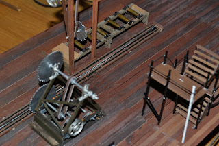 Steven's Valley RR: On30 sawmill from scratch -- progress photos