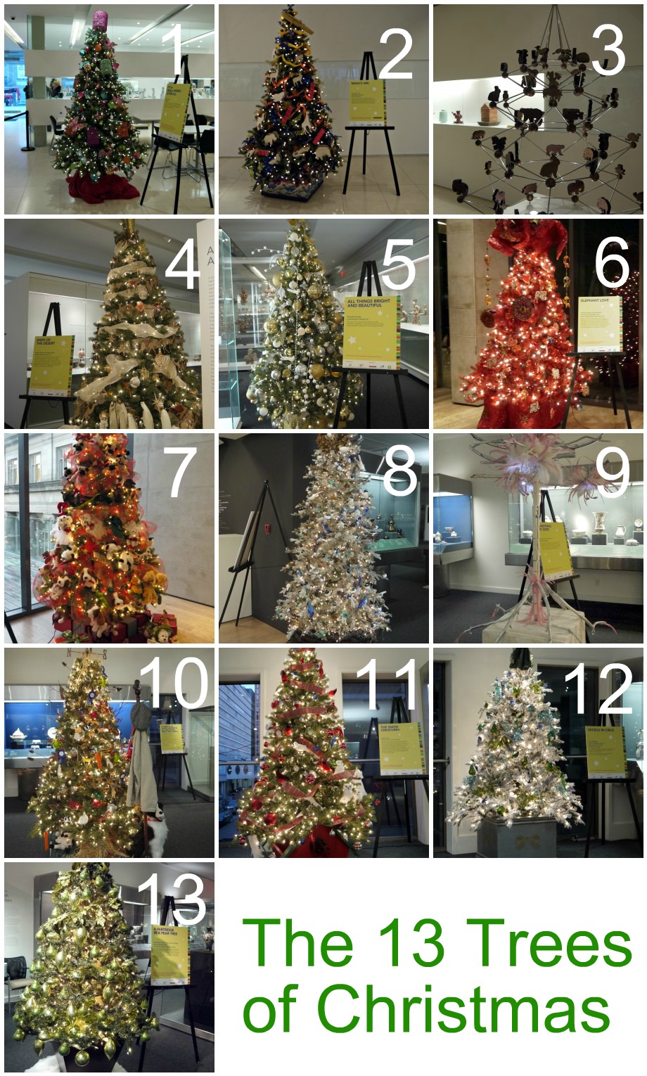 Sense and Simplicity: The 12 Trees of Christmas - Make that 13 Trees