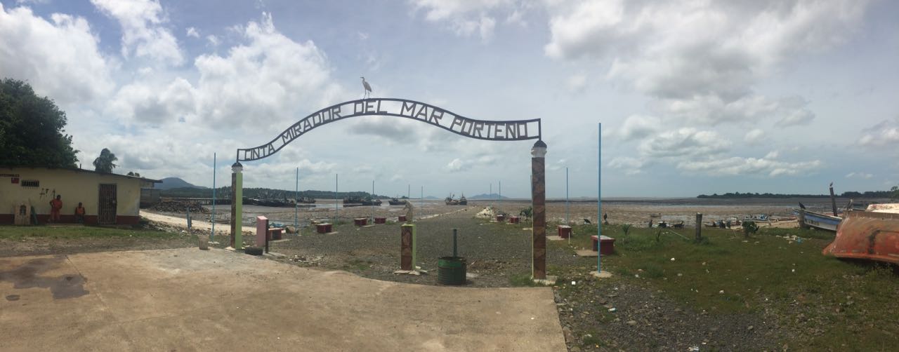 contaminacion de la playa de puerto caimito