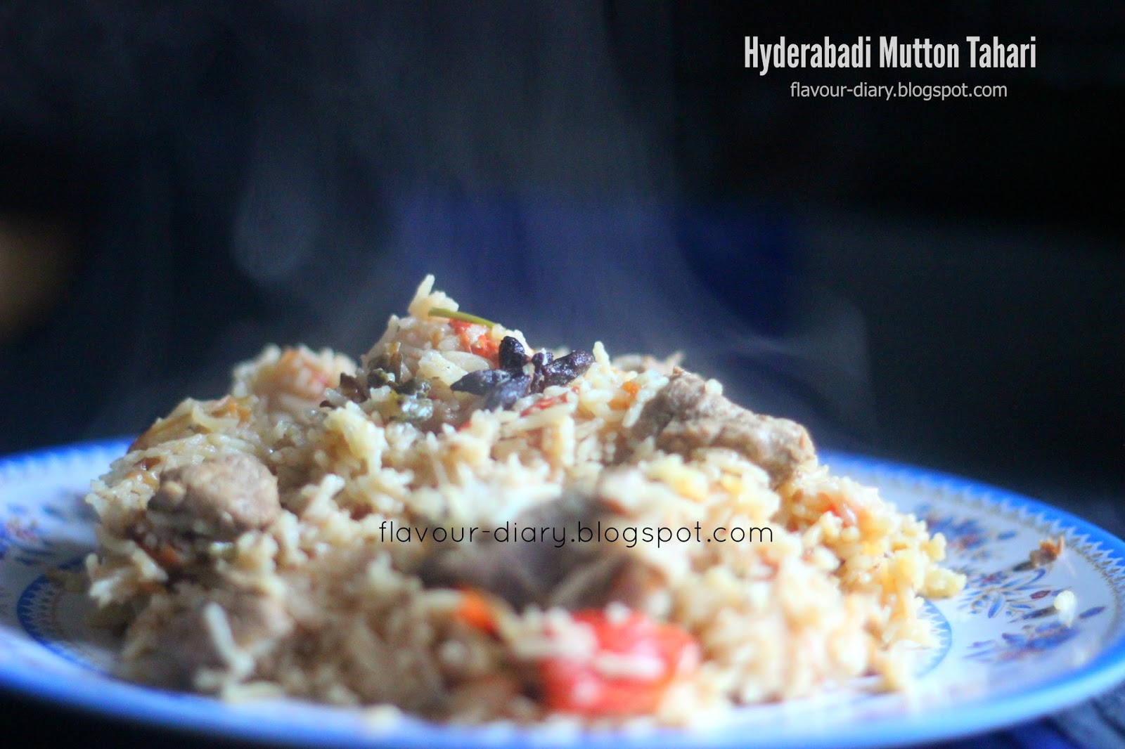 Flavour Diary: Hyderabadi Mutton Tahari | How to make Tahari/Tehari ...