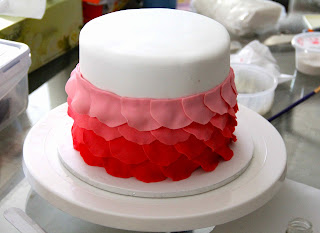 Bakerz Dad: Petal and Shoe Cake