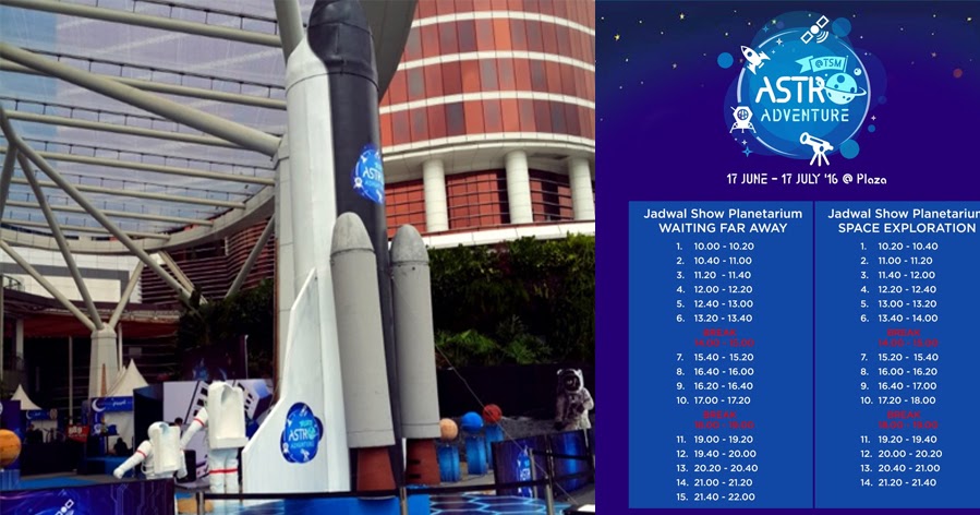 Astro Adventure, Wisata Petualangan Luar Angkasa di Trans Studio Mall