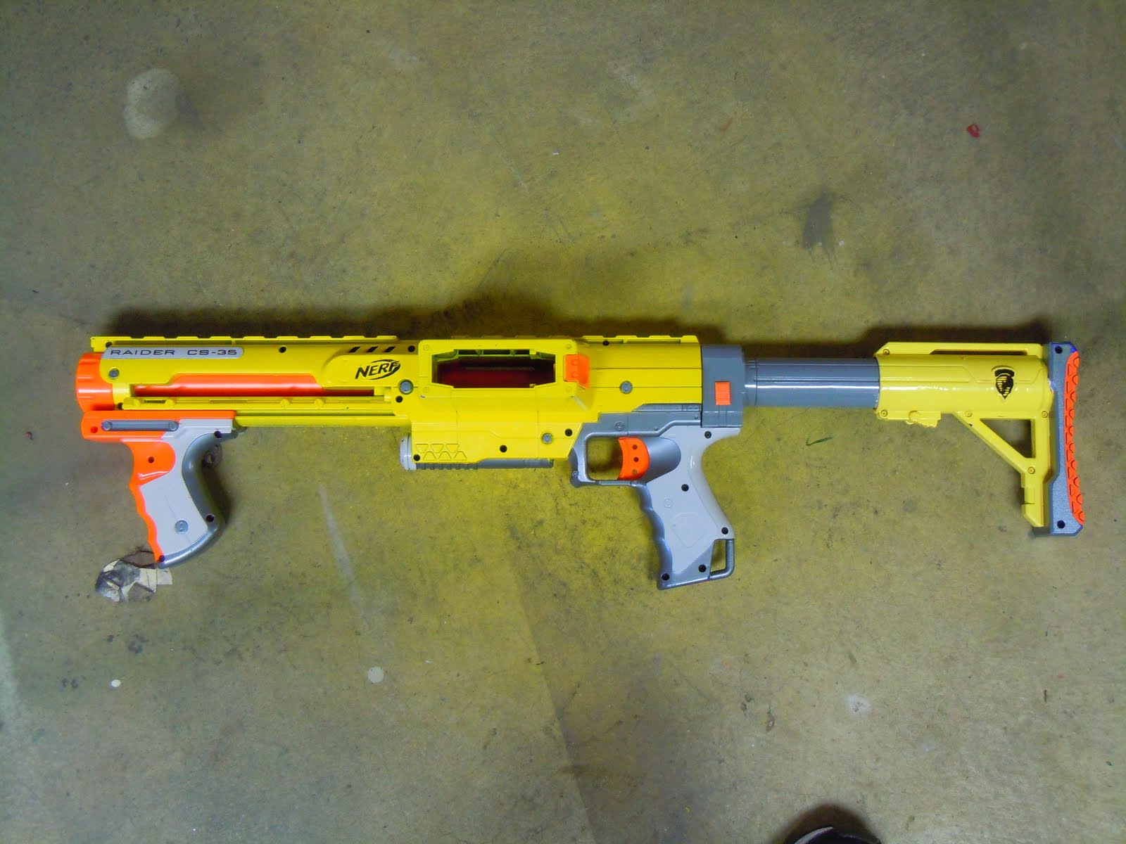 Lasagna678 Nerf Mods: Painted Raider