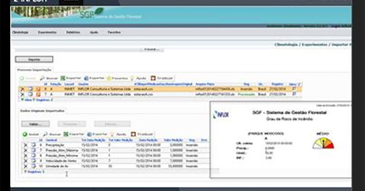 INGENIERIA FORESTAL: Software SGF Forest Management System