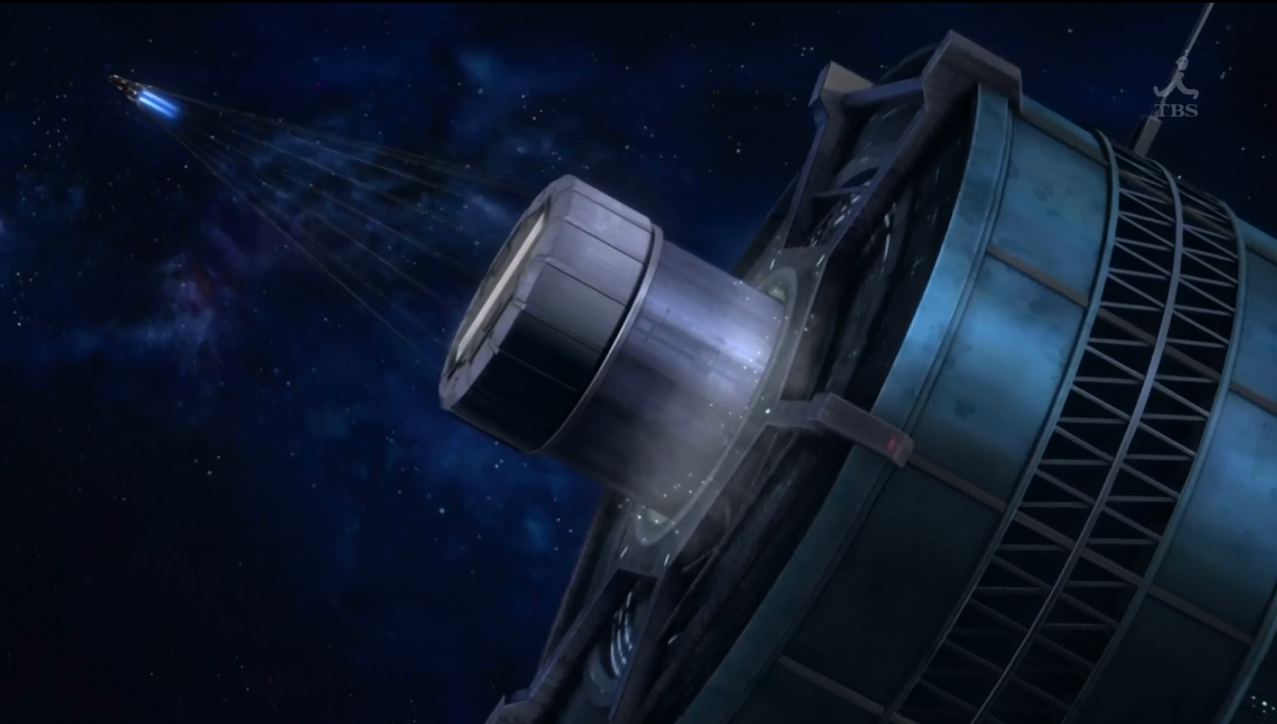 GUNDAM GUY: Gundam AGE Episode 3 'Shattered Colony' - Summary & Images