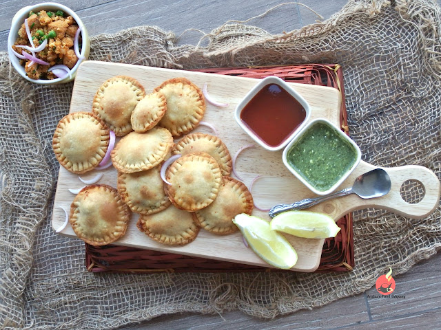 Baked Soya & Paneer Parcels | Soya & Cottage Cheese Stuffed Baked Parcels