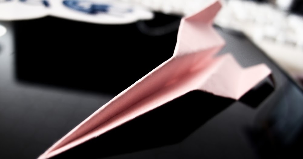 Wotever........: How pink paper plane will fly