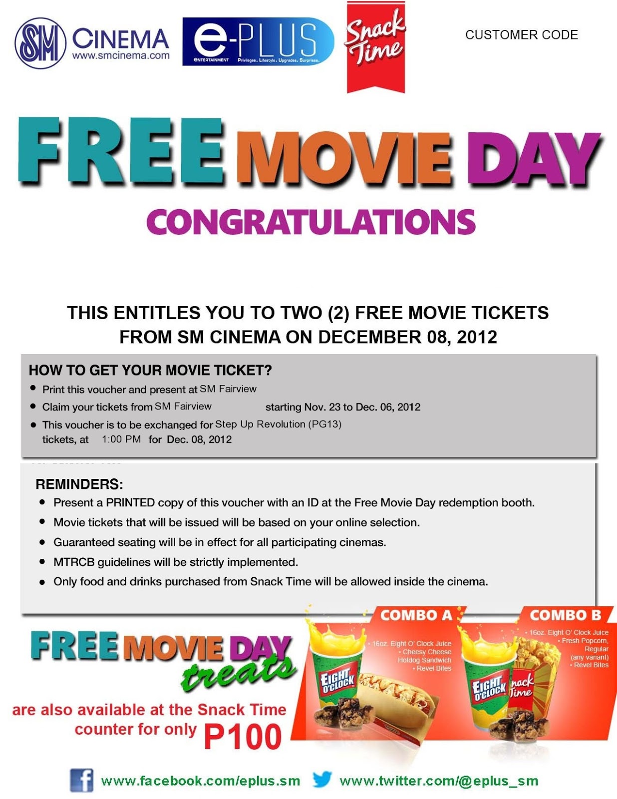 SM Cinemas' Free Movie Day on December 8 - ONLINE-AKO