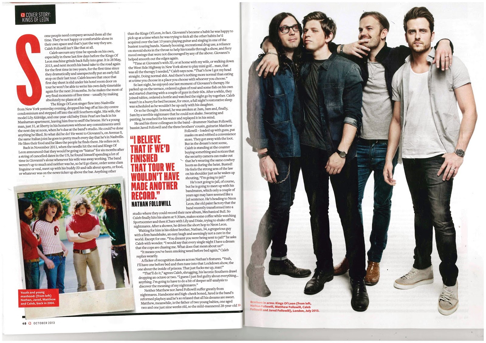 Shannon's Media Blog: RESEARCH: Music Magazine Feature Article Analysis'