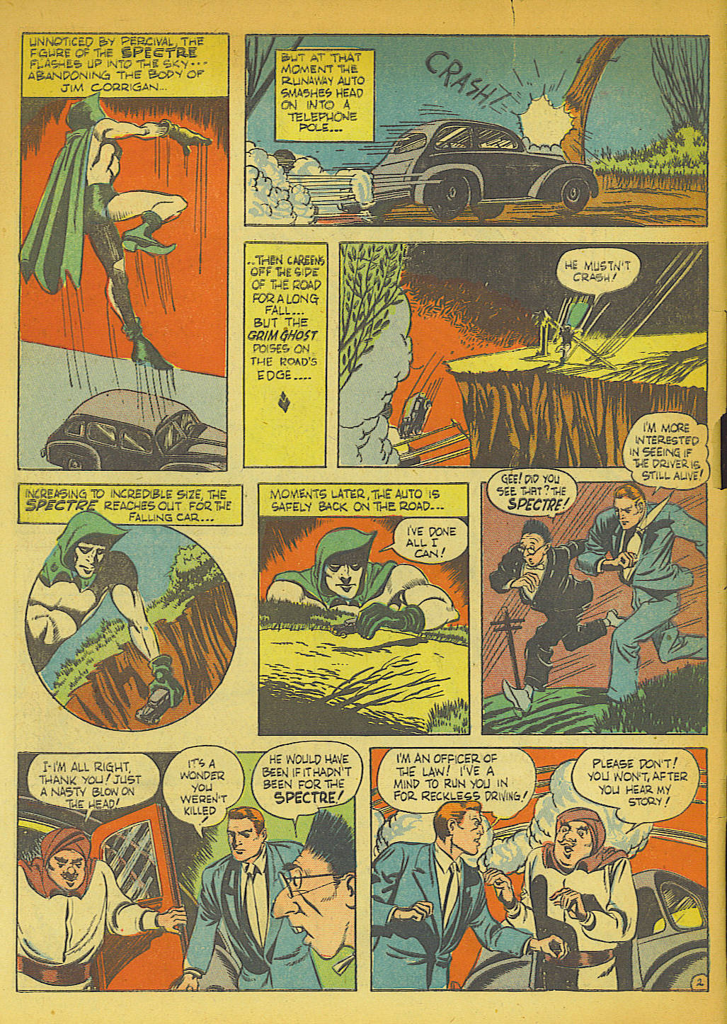 Ominous Octopus Omnibus: The Spectre - MORE FUN #78