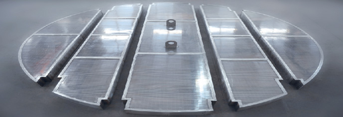 wedge wire screen: Fixed-bed Reactor Internals