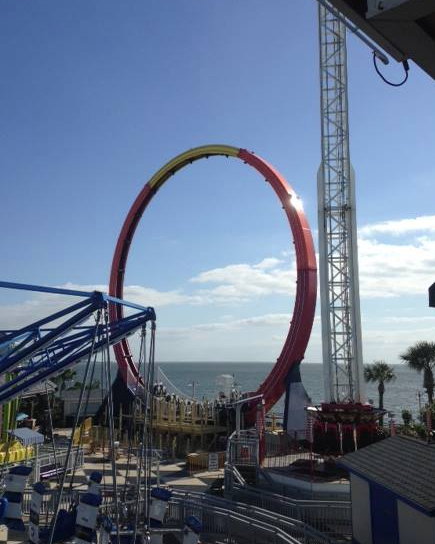 NewsPlusNotes: Meet Kemah Boardwalk's New Looping Thriller