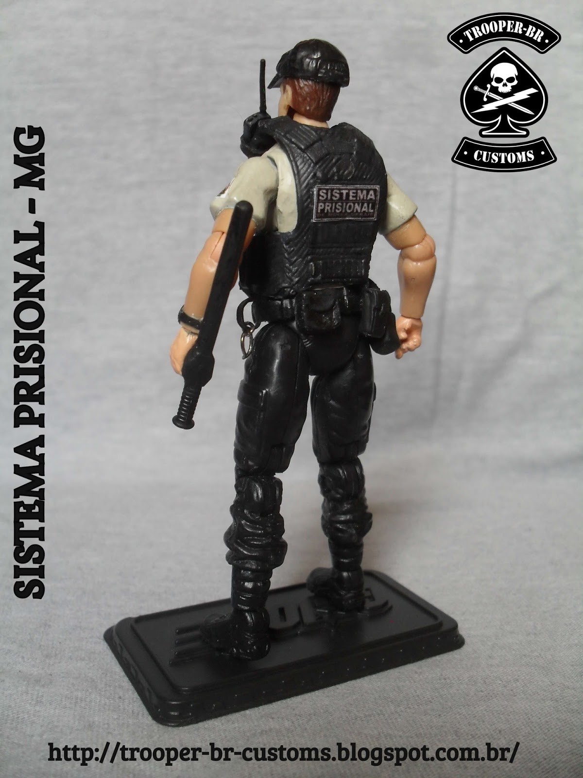 Gi joe Custom Action Figures: Agente Penitenciário do Sistema Prisional ...
