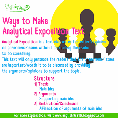 Analytical Exposition Text