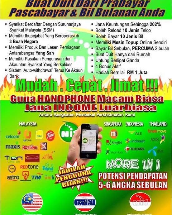 BAYAR BIL DAN TOPUP DAPAT DISKAUN SEHINGGA 60%