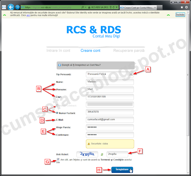 cum schimbi parola pppoe la RDS - Cum Se Face