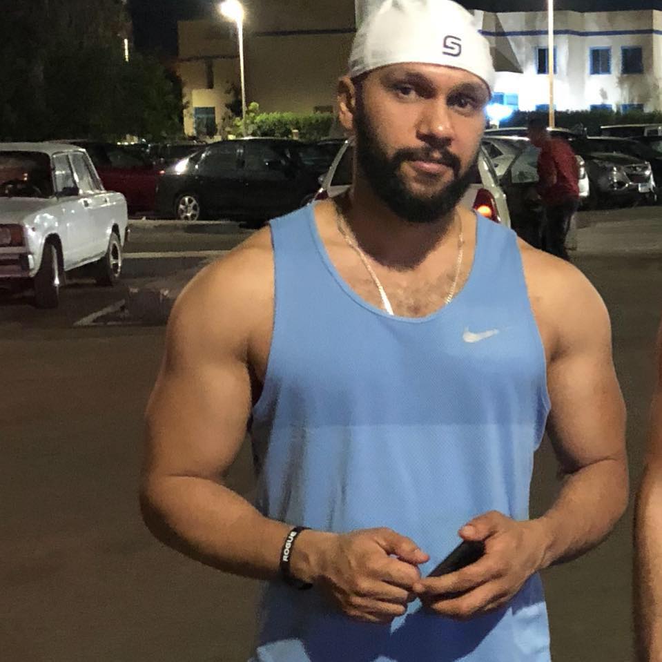 world bodybuilders pictures: arab bodybuilder Ahmed Abdou with eight ...