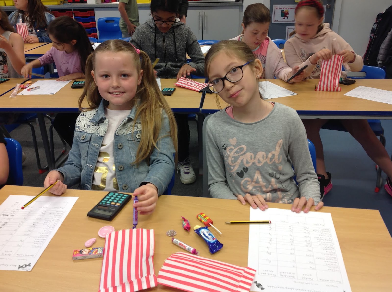Suttons Primary School: Miss Staples' Sweet Shop Business - Maths Week