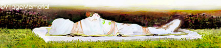 Village Memorial: About Burial Shrouds