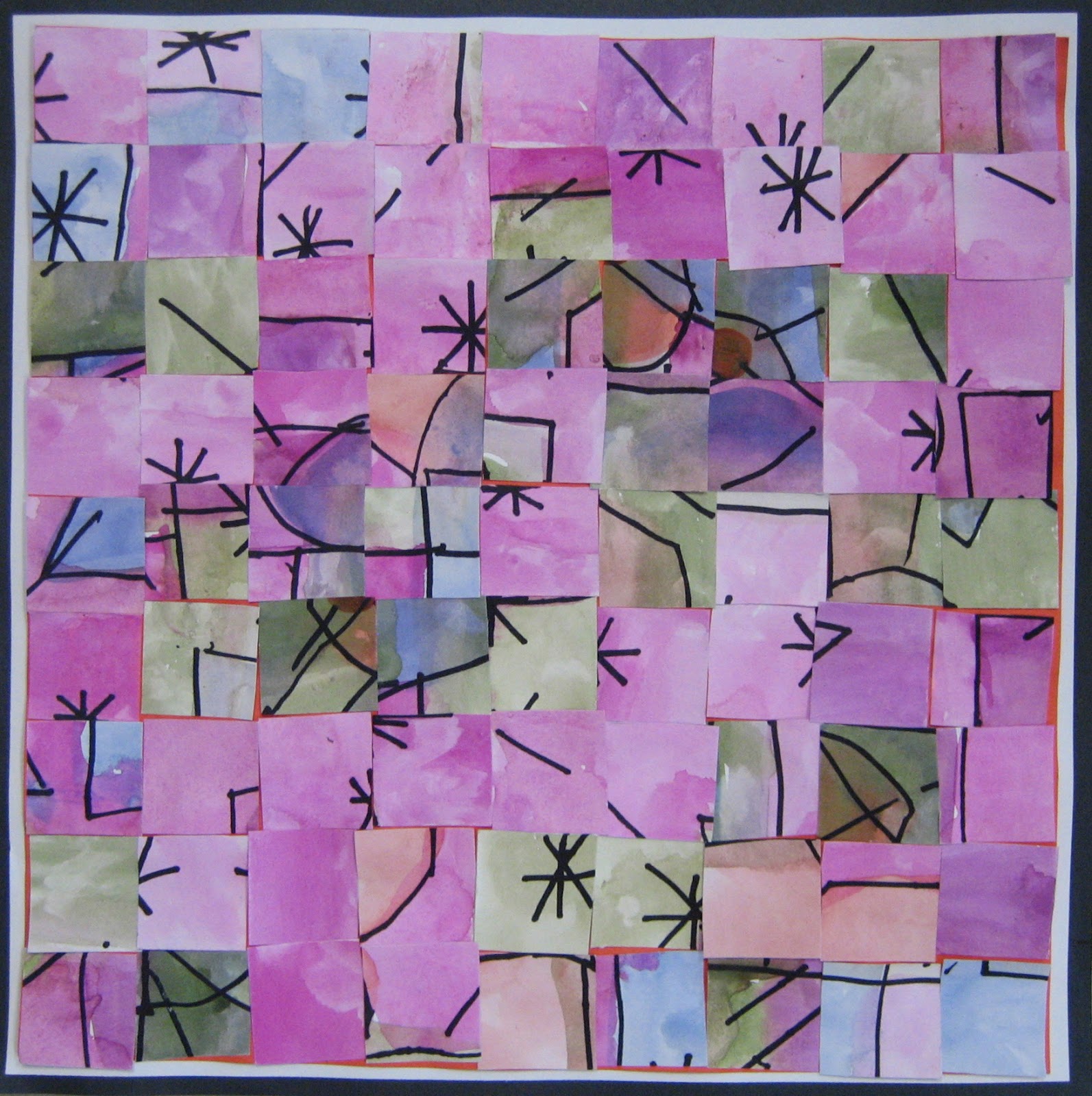 Just Outside the Lines: 1st Grade: Non-Objective Art