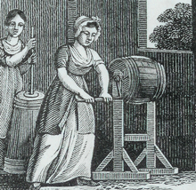 Researching Food History : Making butter