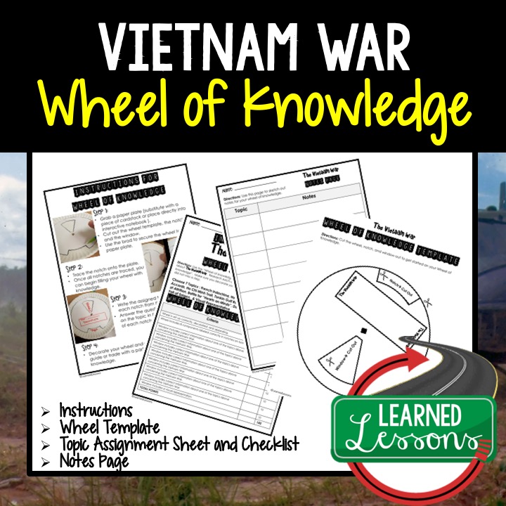 American History Activity BUNDLE, Wheel of Knowledge, Interactive ...