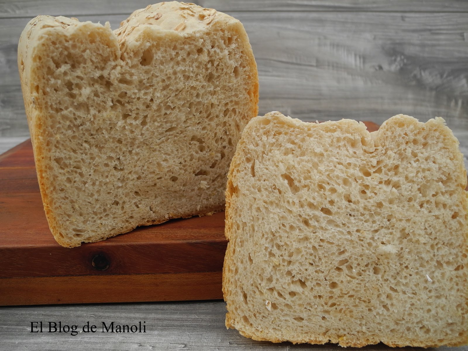 El blog de Manoli: Pan de Copos de Avena y Manzana