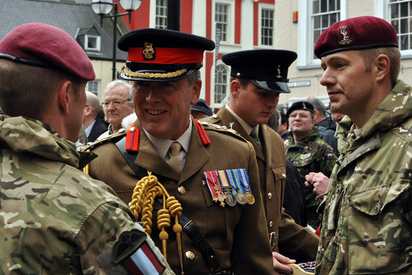 Pembrokeshire In Focus: Signals march in medal parade