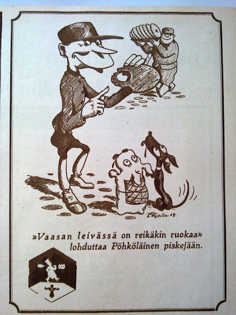 VALKOINEN LEINIKKI: Vanhoja mainoksia