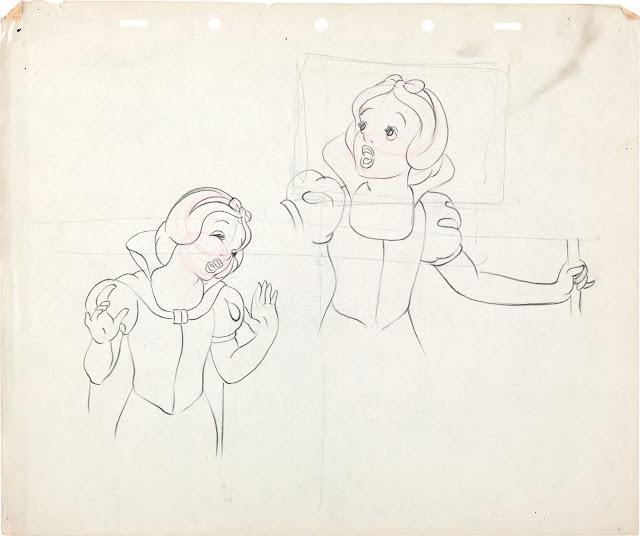 Filmic Light - Snow White Archive: Original Snow White Production Drawings