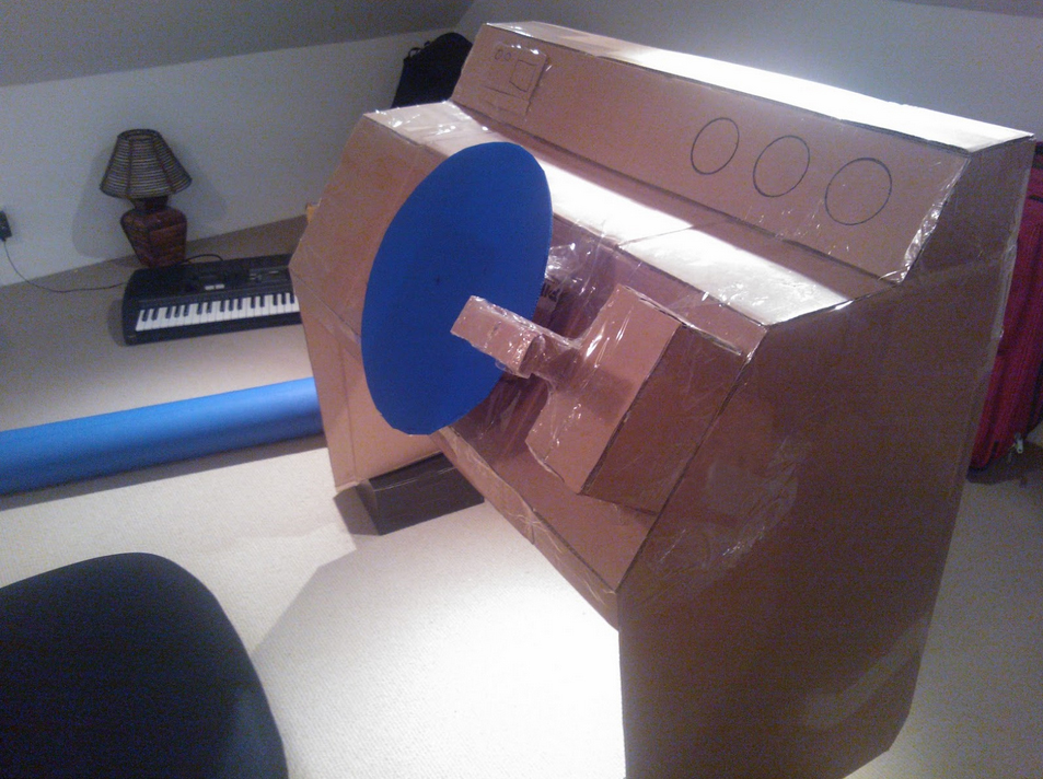 Prototype Cardboard Console