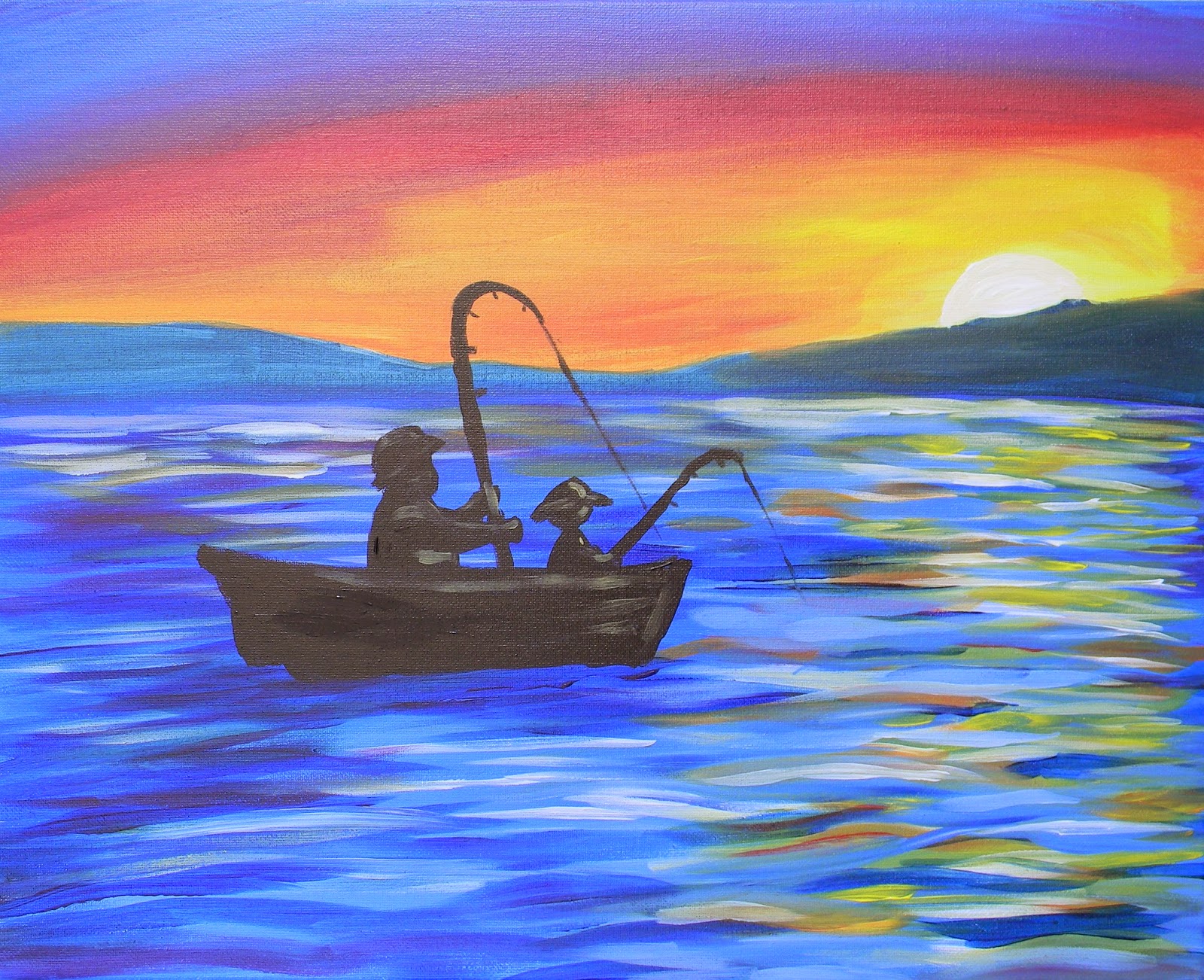 Samantha Weyant: Paint Nite Paintings