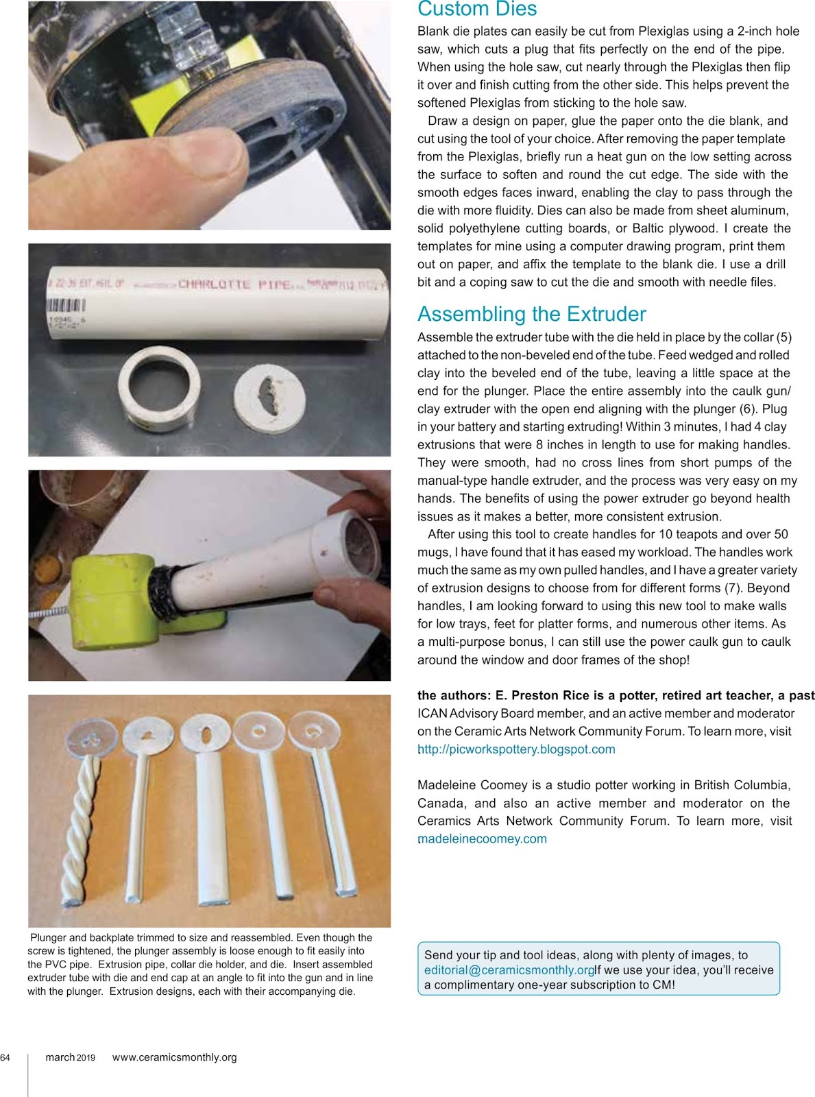 Slip Casting Handles - Mold Making and Slip Casting - Ceramic Arts ...