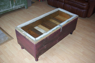 Reclaimed Rustics: Vintage Window Coffee Table