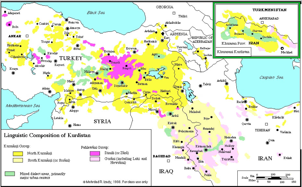 Sources And Methods: Turkey Redrawn: Ethnolinguistic Lines And ...