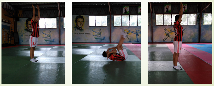 ROL SIMPLE HACIA ADELANTE Y HACIA ATRAS