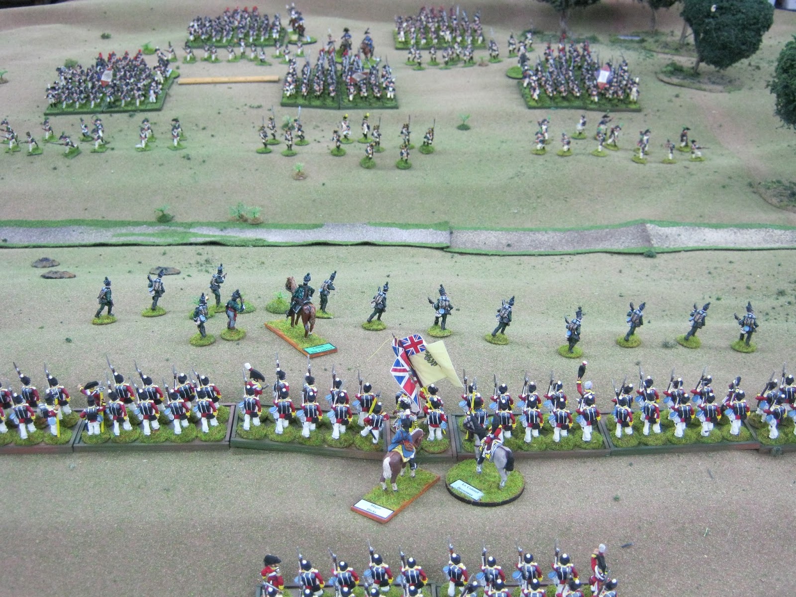 Campaigns in Iberia: French Column of Division Intervals