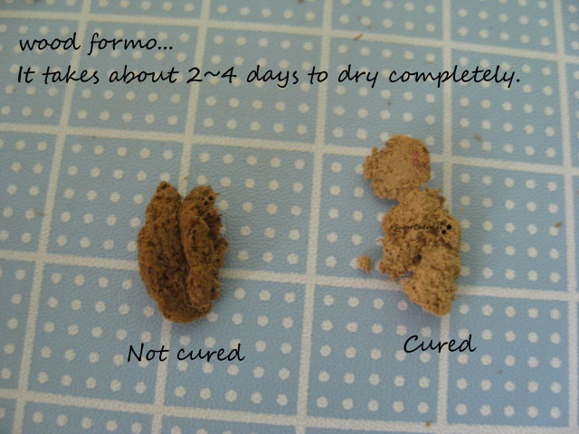 SugarCherries: Review - Wood Formo. self-proclaimed, poop clay.