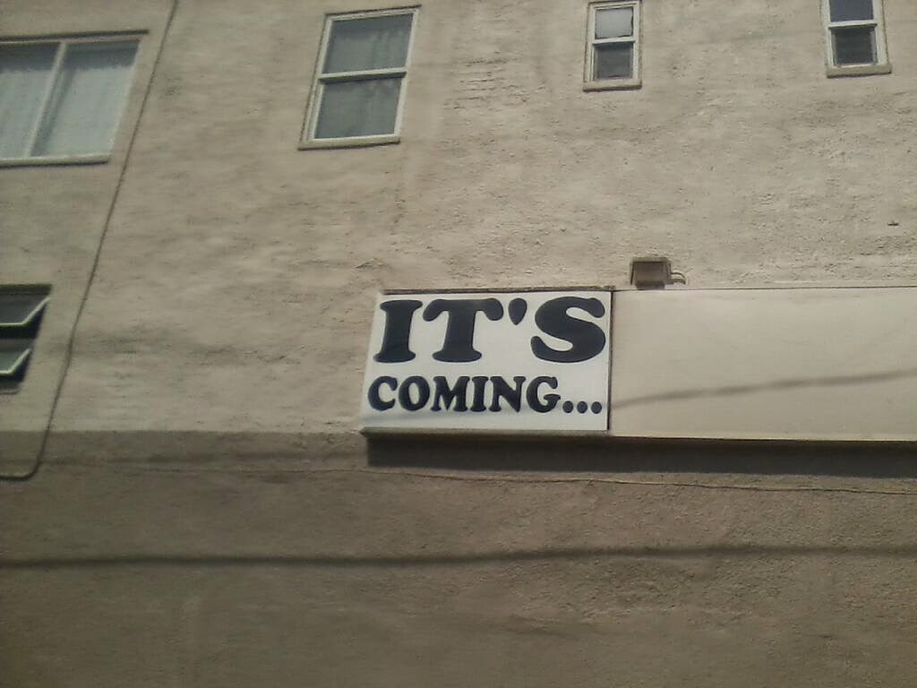 Report from the Florida Zone: It's Coming