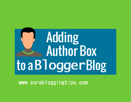 How To Add Simple Author Box Below Every Post In Blogger - Sora ...