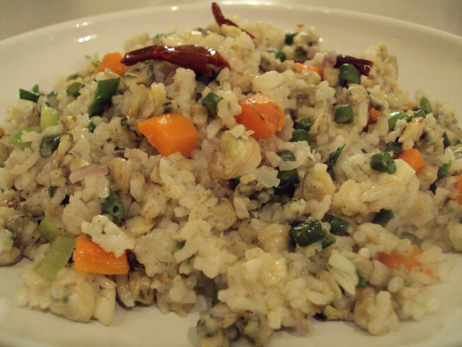 CLAM FRIED RICE