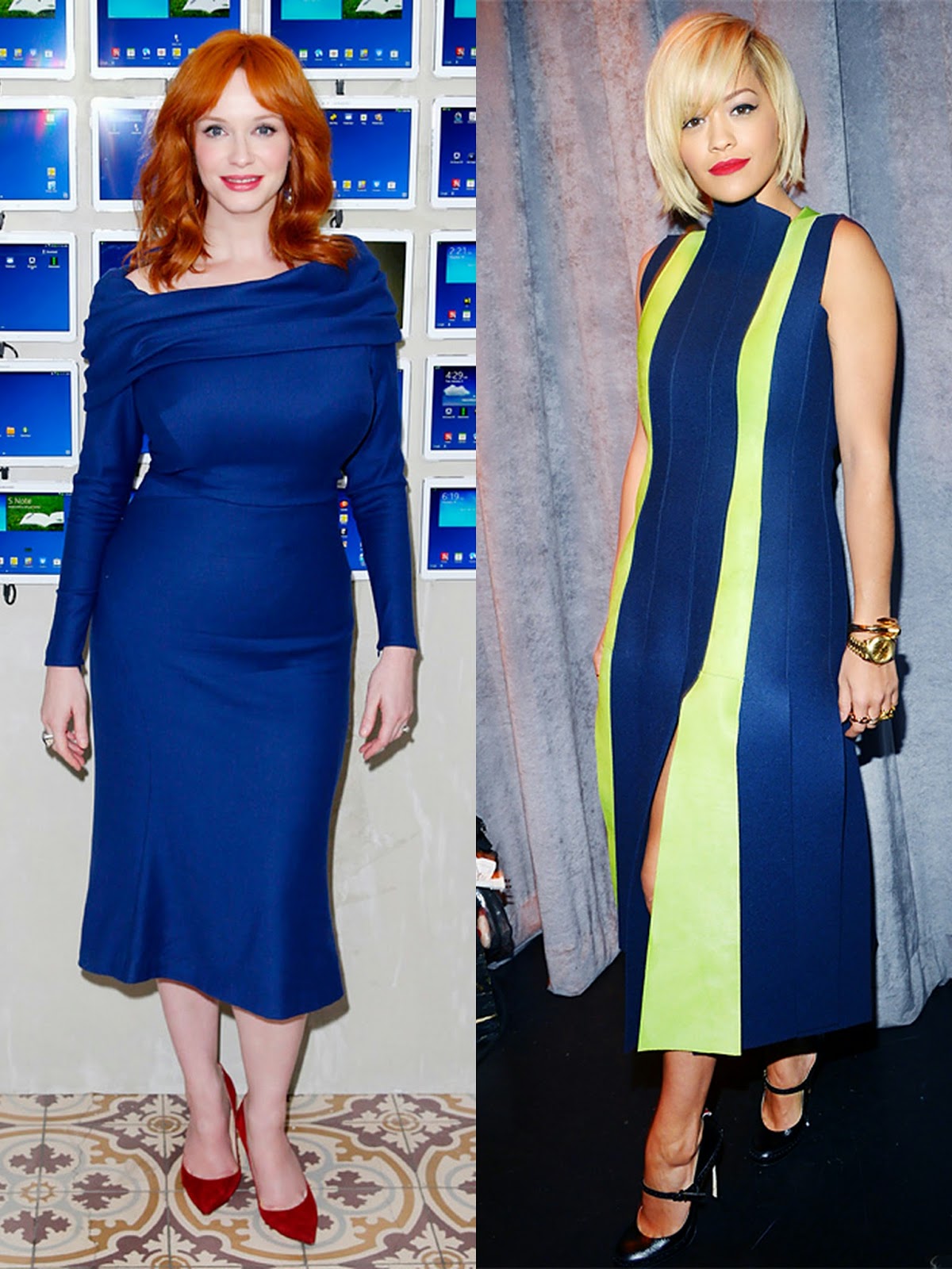 Tendencias : Como lucir el Azul | The Fashion Touch