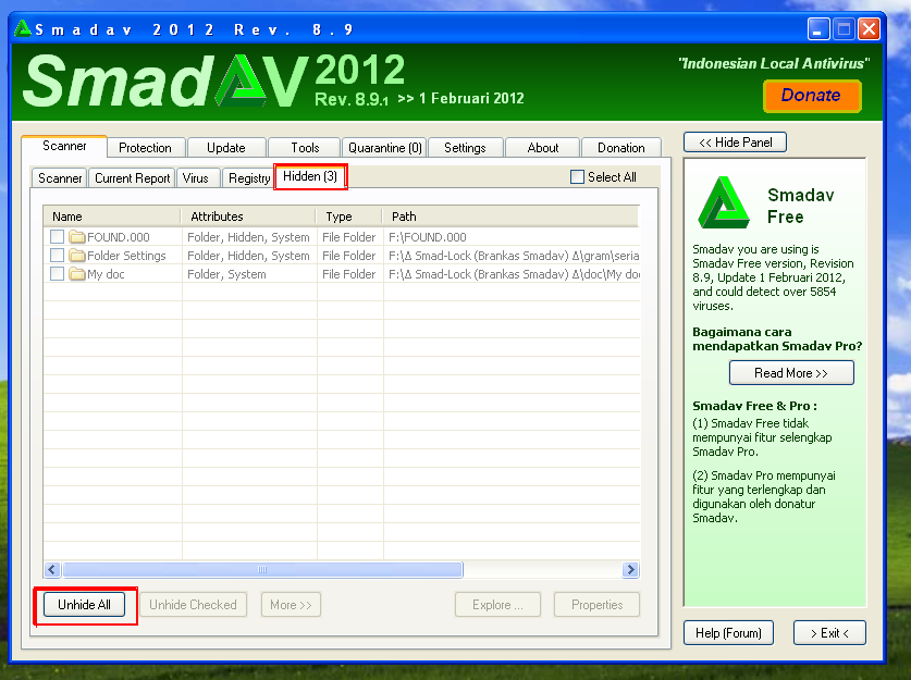 Tutorial Scan Virus Menggunakan Smadav