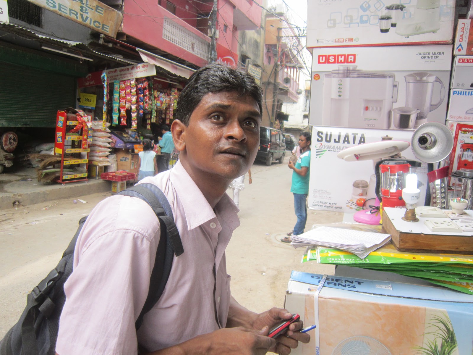 Pahar Ganj : New Delhi 110055: chuna mandi paharganj from panchkuian road