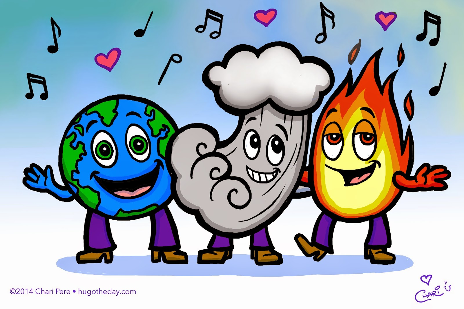 Hug O' The Day: Earth, Wind & Fire Hug!