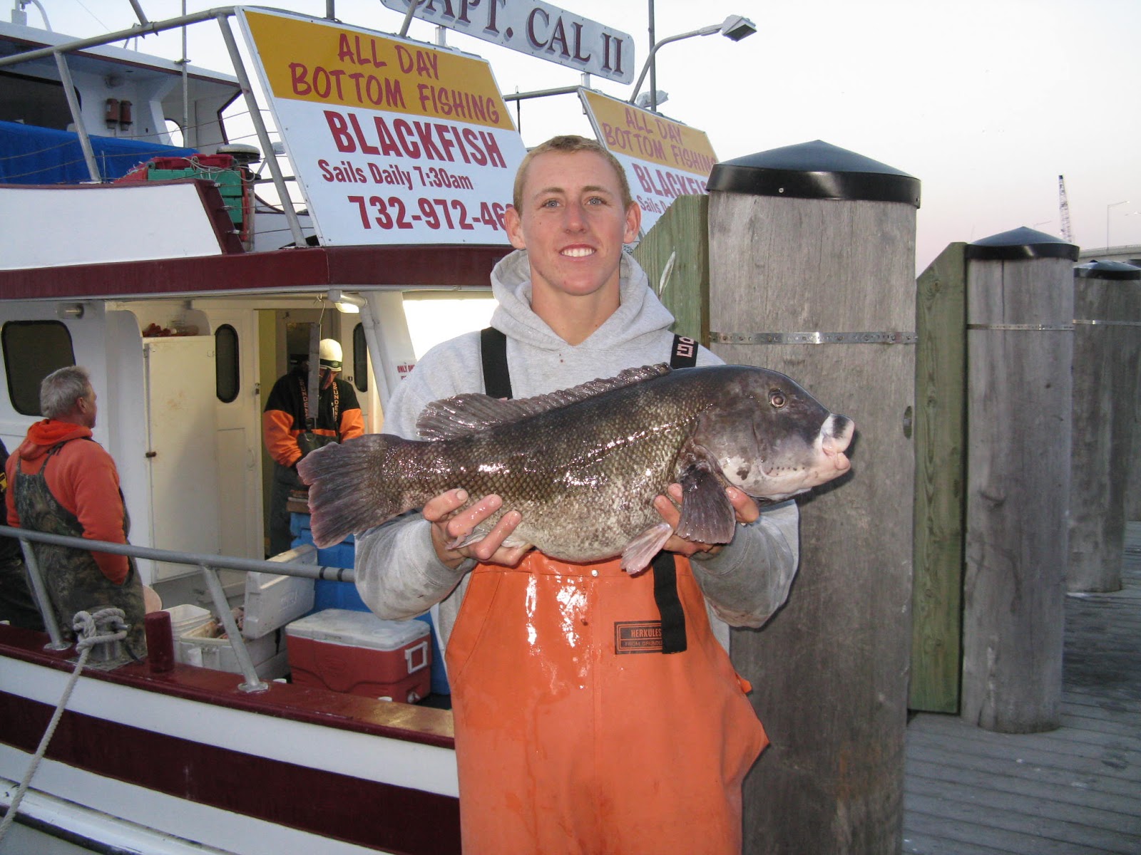 Capt. Cal Belmar Thanksgiving Day Report | BASS BARN