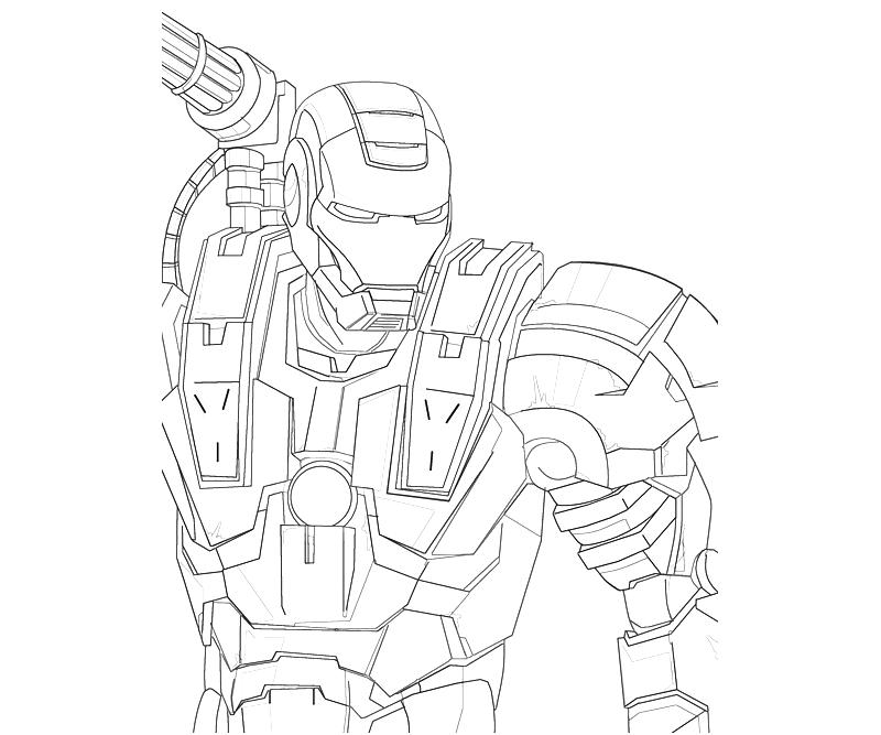 Marvel Ultimate Alliance 2 War Machine Cartoon | How Coloring