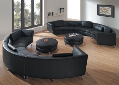Circular Sofa Sets Design Ideas