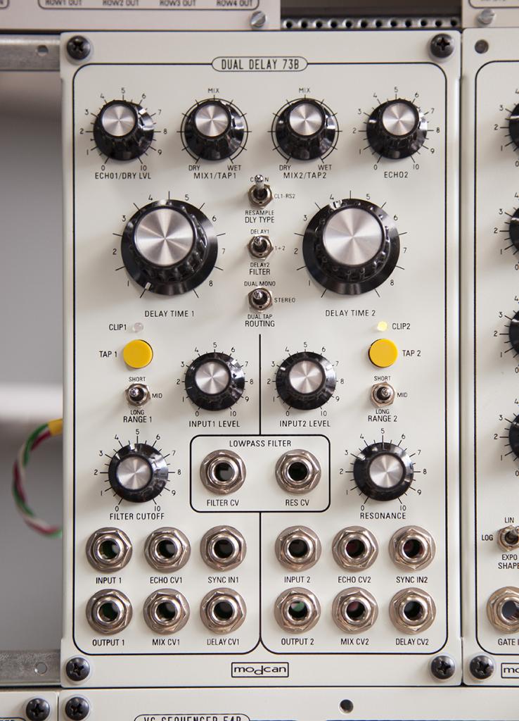 MATRIXSYNTH: Modcan Dual Delay 73B